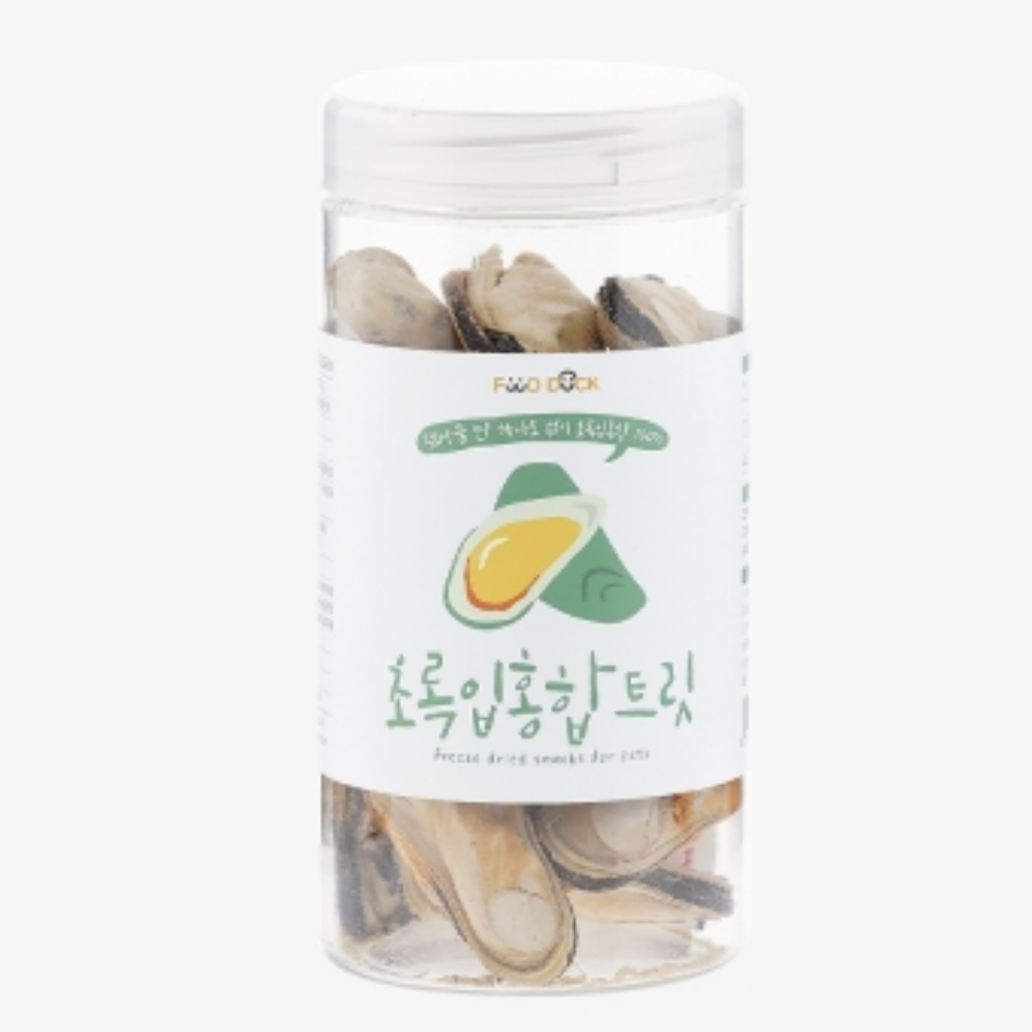 Freeze Dried Whole-Treat Green Lipped Mussel 100g PET-A-HOOD Pet Caring ...